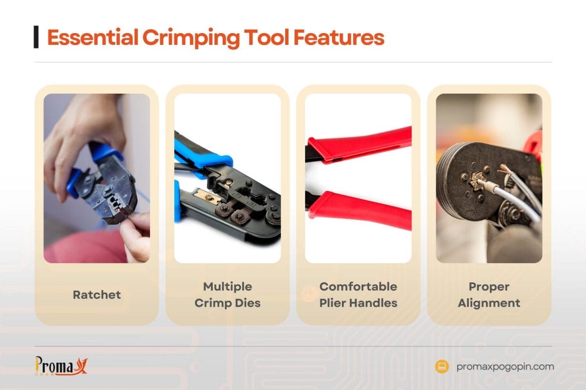 How to Crimp Pin Connectors ~ Promax Pogo Pin
